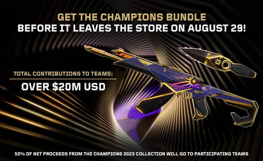 El Valorant’s Champions Bundle alcanza los $20 millones en premios para ...