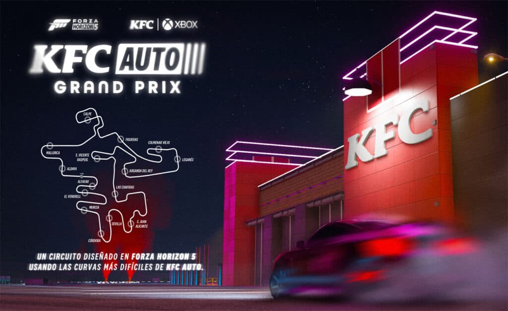 KFC y Xbox presentan el primer circuito exclusivo en Forza Horizon 5 ...