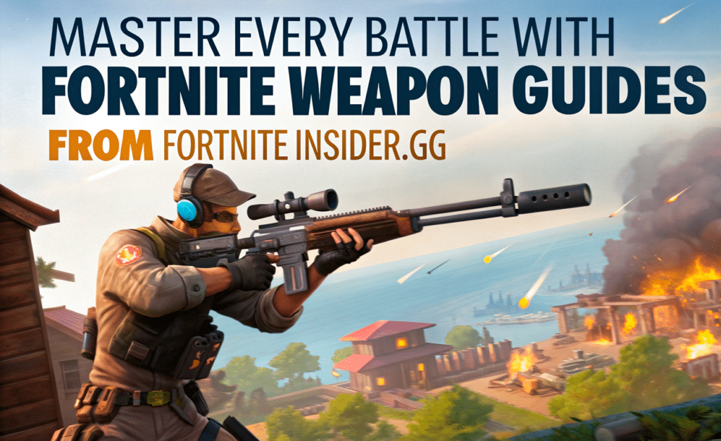 Domina cada batalla con las guías de armas de Fortnite de ...