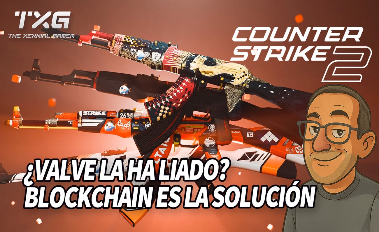 ¡Valve tiene un problema con las skins de CS2! ¿Es blockchain la ...